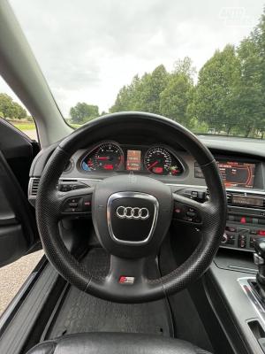 Black Audi A6 2006 in Siauliai, with an engine capacity of 3.00 L and mileage of 378 thousand km for 2699 €, photo 10 on AUTOMOTO.COM.LV