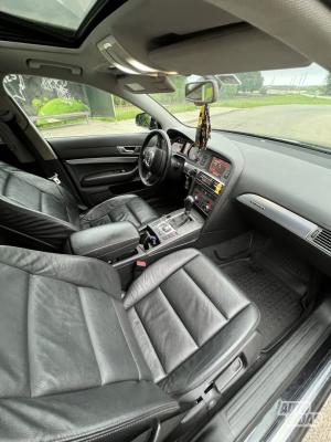 Black Audi A6 2006 in Siauliai, with an engine capacity of 3.00 L and mileage of 378 thousand km for 2699 €, photo 12 on AUTOMOTO.COM.LV
