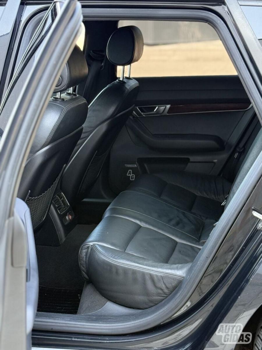Melns Audi A6 2006 Kauņa, ar dzinēja tilpumu 3.00 L un nobraukumu 0 tūkst. km par 2450 €, foto 18 vietnē AUTOMOTO.COM.LV