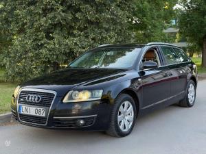 Black Audi A6 2006 in Kaunas, with an engine capacity of 2.70 L and mileage of 398 thousand km for 3000 €, photo 1 on AUTOMOTO.COM.LV