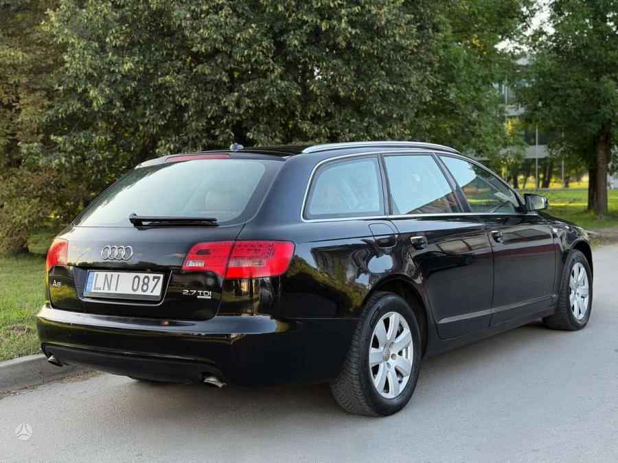 Черный Ауди А6 2006 в Каунас, объемом двигателя 2.70 л и пробегом 398 тыс. км за 3000 €, фото 6 на AUTOMOTO.COM.LV