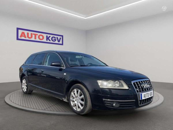 Black Audi A6 2006 in Vilnius, with an engine capacity of 2.00 L and mileage of 418 thousand km for 1999 €, photo 7 on AUTOMOTO.COM.LV