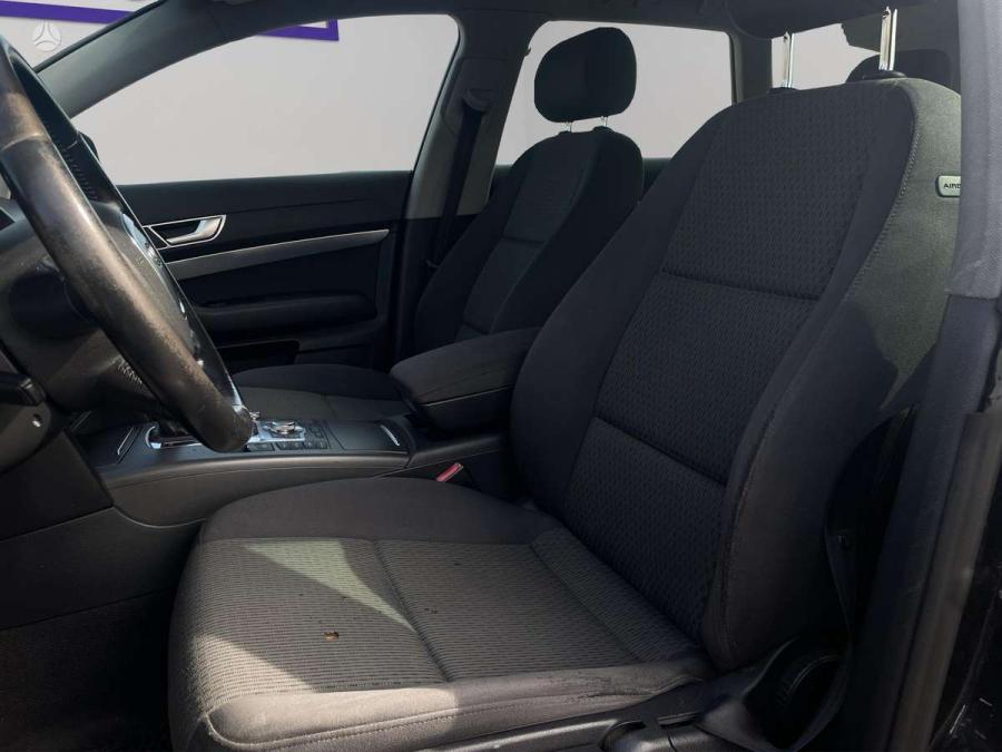 Black Audi A6 2006 in Vilnius, with an engine capacity of 2.00 L and mileage of 418 thousand km for 1999 €, photo 15 on AUTOMOTO.COM.LV