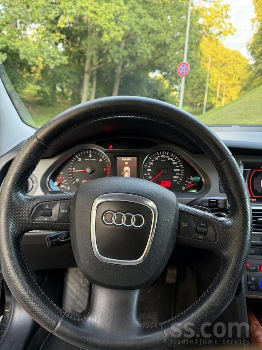 Melns Audi A6 2006 Talsi, ar dzinēja tilpumu 3.00 L un nobraukumu 392 tūkst. km par 3650 €, foto 13 vietnē AUTOMOTO.COM.LV