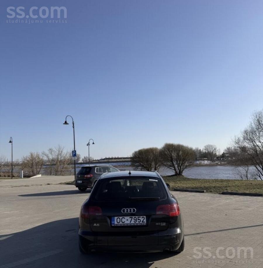 Black Audi A6 2006 in Daugavpils, with an engine capacity of 3.00 L and mileage of 360 thousand km for 4000 €, photo 4 on AUTOMOTO.COM.LV