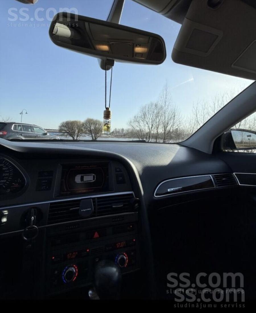 Black Audi A6 2006 in Daugavpils, with an engine capacity of 3.00 L and mileage of 360 thousand km for 4000 €, photo 7 on AUTOMOTO.COM.LV