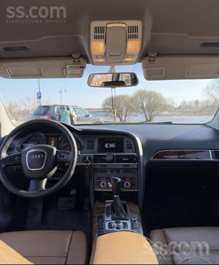 Black Audi A6 2006 in Daugavpils, with an engine capacity of 3.00 L and mileage of 360 thousand km for 4000 €, photo 9 on AUTOMOTO.COM.LV
