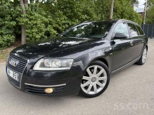 Black Audi A6 2006 in Bauska, with an engine capacity of 3.00 L and mileage of 577 thousand km for 1900 €, photo  on AUTOMOTO.COM.LV