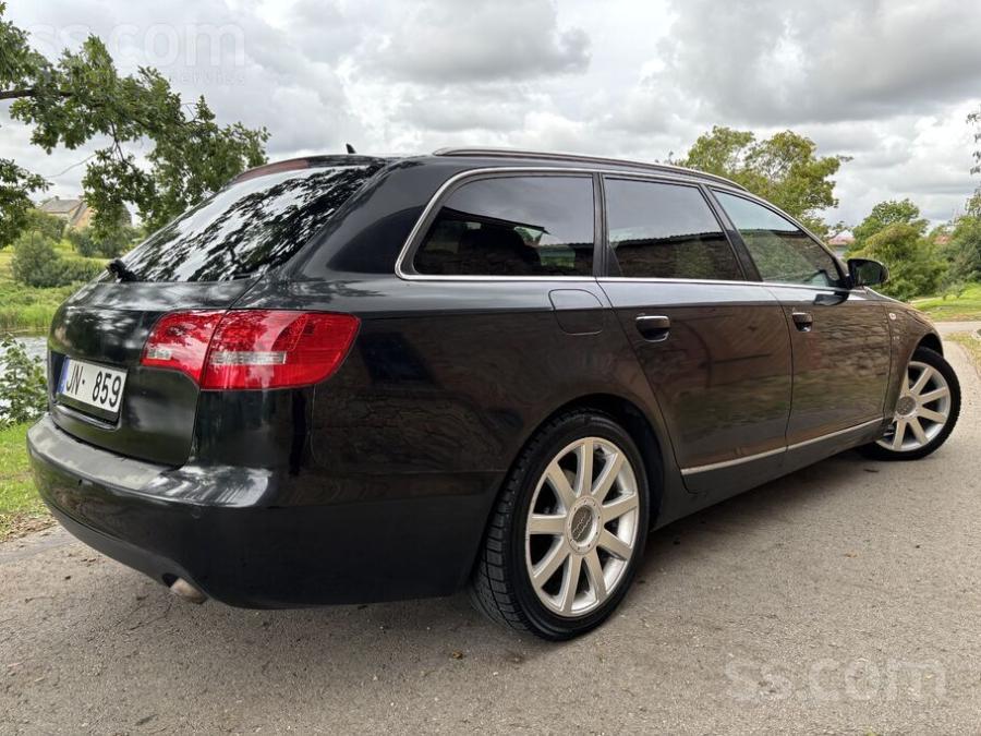 Black Audi A6 2006 in Bauska, with an engine capacity of 3.00 L and mileage of 577 thousand km for 1900 €, photo 5 on AUTOMOTO.COM.LV