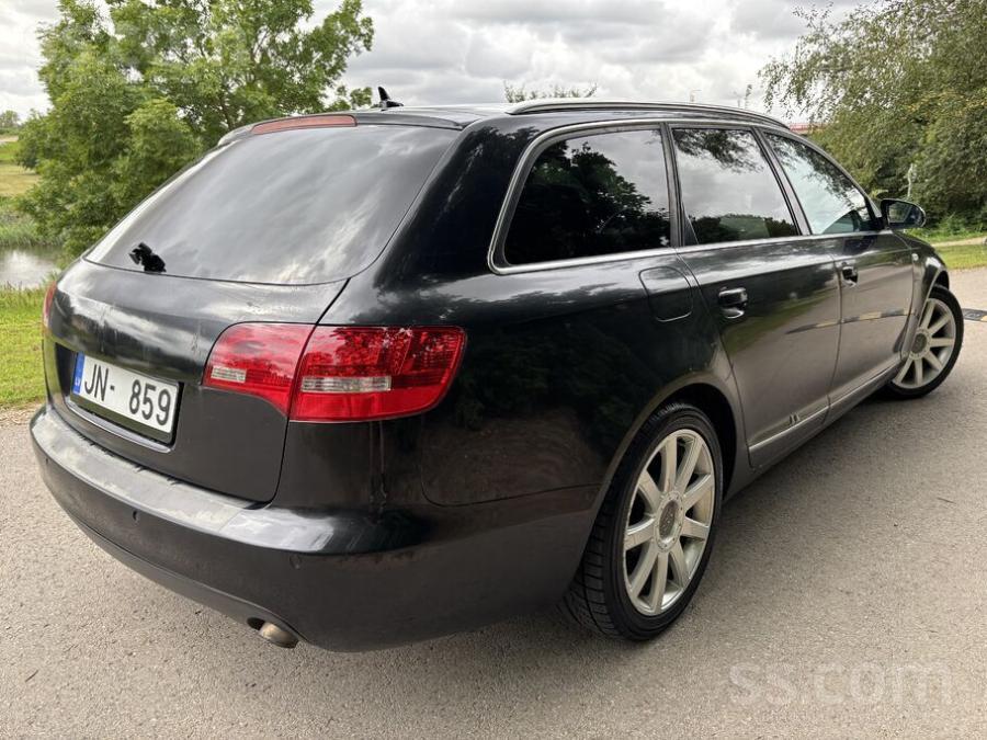 Черный Ауди А6 2006 в Бауска, объемом двигателя 3.00 л и пробегом 577 тыс. км за 1900 €, фото 3 на AUTOMOTO.COM.LV