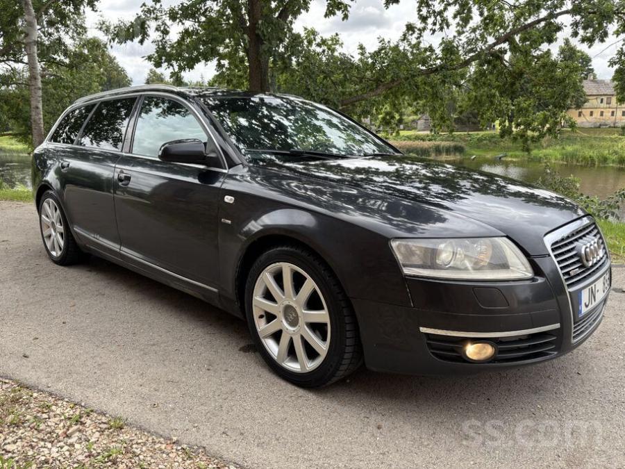 Черный Ауди А6 2006 в Бауска, объемом двигателя 3.00 л и пробегом 577 тыс. км за 1900 €, фото 9 на AUTOMOTO.COM.LV