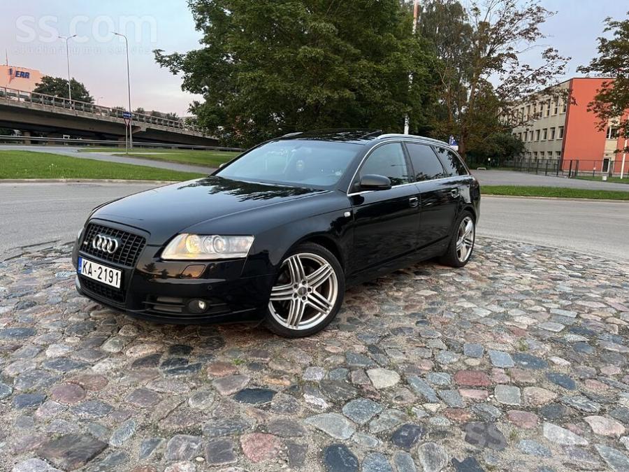 Black Audi A6 2006 in Riga, with an engine capacity of 3.00 L and mileage of 365 thousand km for 4000 €, photo 4 on AUTOMOTO.COM.LV