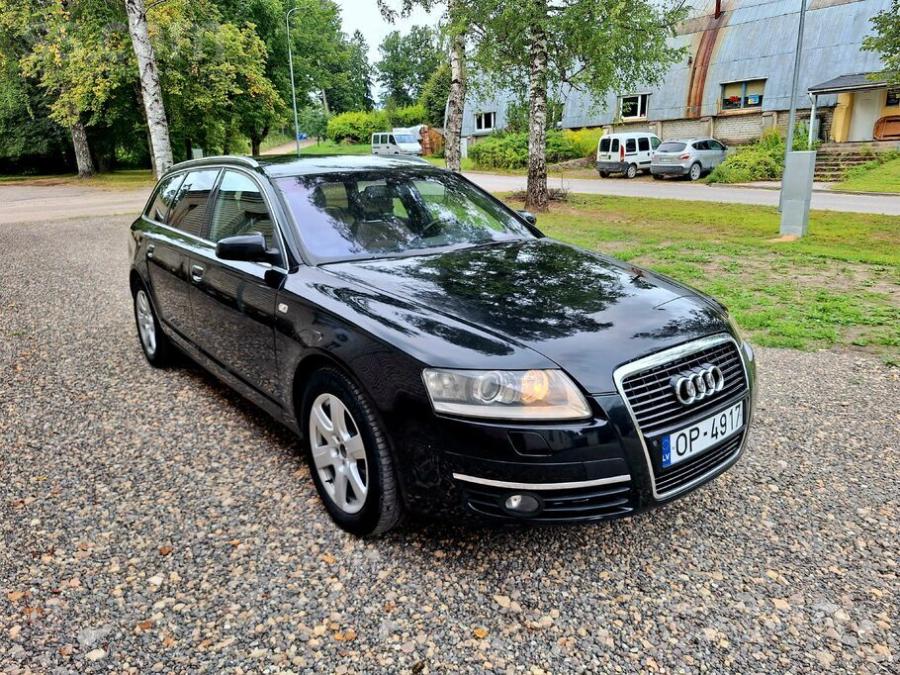 Melns Audi A6 2006 Valka, ar dzinēja tilpumu 2.70 L un nobraukumu 370 tūkst. km par 2850 €, foto 1 vietnē AUTOMOTO.COM.LV