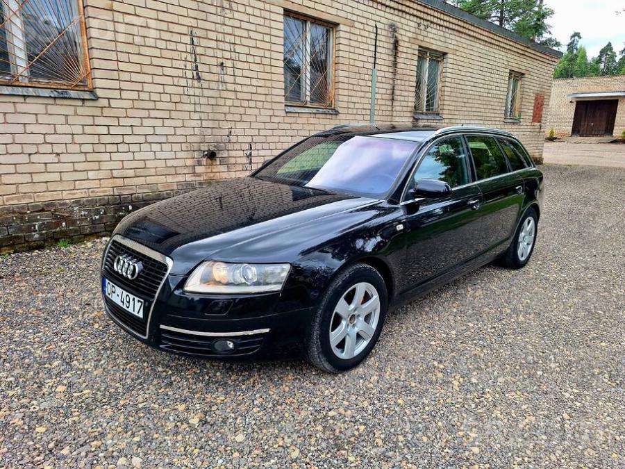 Melns Audi A6 2006 Valka, ar dzinēja tilpumu 2.70 L un nobraukumu 370 tūkst. km par 2850 €, foto 3 vietnē AUTOMOTO.COM.LV
