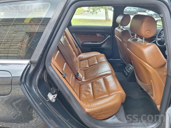 Black Audi A6 2006 in Valka, with an engine capacity of 2.70 L and mileage of 370 thousand km for 2850 €, photo 6 on AUTOMOTO.COM.LV