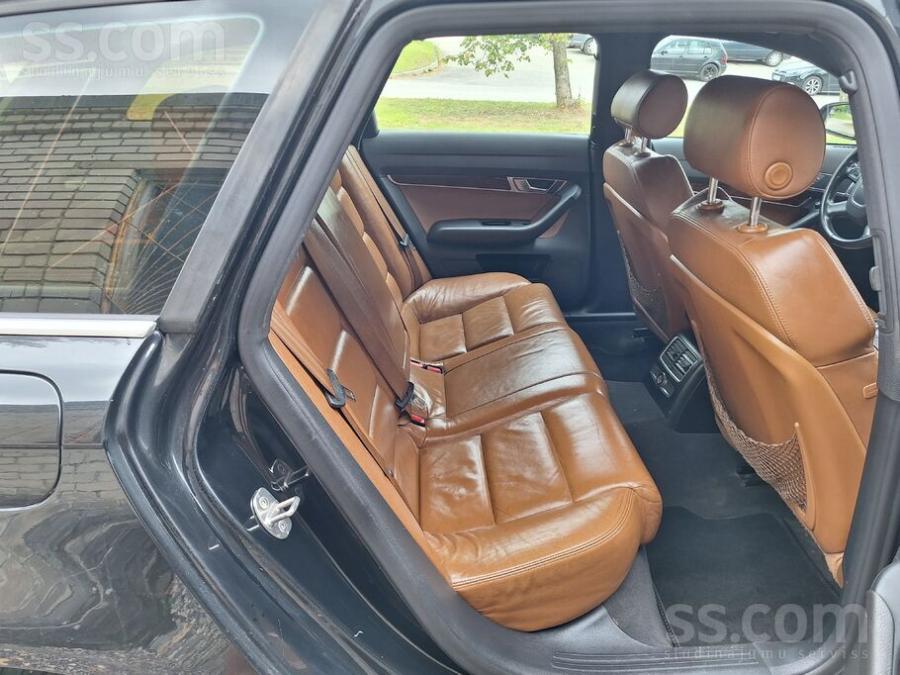 Melns Audi A6 2006 Valka, ar dzinēja tilpumu 2.70 L un nobraukumu 370 tūkst. km par 2850 €, foto 7 vietnē AUTOMOTO.COM.LV