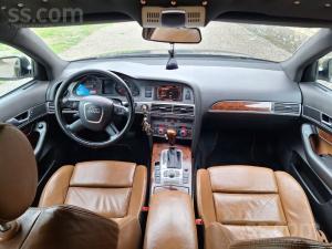 Melns Audi A6 2006 Valka, ar dzinēja tilpumu 2.70 L un nobraukumu 370 tūkst. km par 2850 €, foto 8 vietnē AUTOMOTO.COM.LV