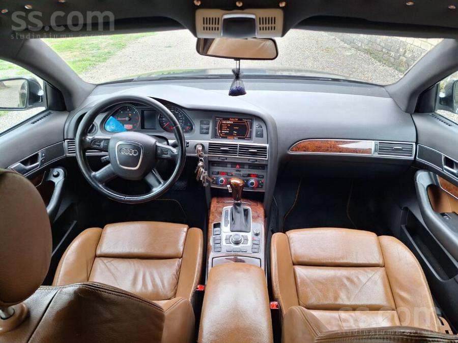 Melns Audi A6 2006 Valka, ar dzinēja tilpumu 2.70 L un nobraukumu 370 tūkst. km par 2850 €, foto 8 vietnē AUTOMOTO.COM.LV