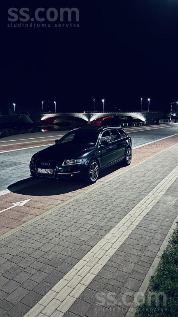 Melns Audi A6 2006 Jelgava, ar dzinēja tilpumu 2.70 L un nobraukumu 365 tūkst. km par 3950 €, foto 1 vietnē AUTOMOTO.COM.LV
