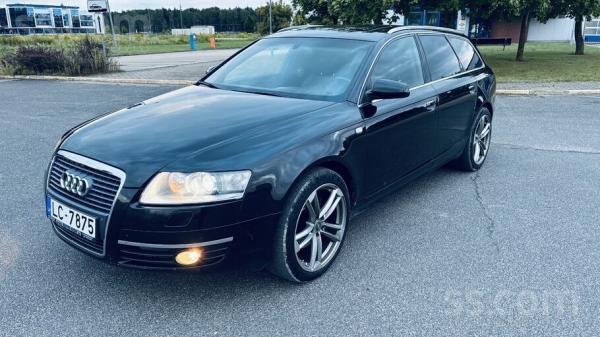 Melns Audi A6 2006 Jelgava, ar dzinēja tilpumu 2.70 L un nobraukumu 365 tūkst. km par 3950 €, foto 3 vietnē AUTOMOTO.COM.LV