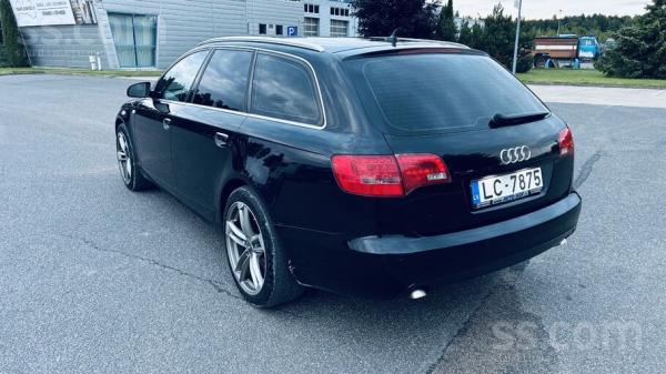 Melns Audi A6 2006 Jelgava, ar dzinēja tilpumu 2.70 L un nobraukumu 365 tūkst. km par 3950 €, foto 6 vietnē AUTOMOTO.COM.LV