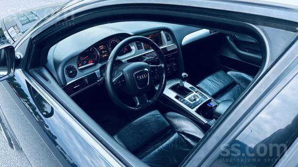 Melns Audi A6 2006 Jelgava, ar dzinēja tilpumu 2.70 L un nobraukumu 365 tūkst. km par 3950 €, foto 9 vietnē AUTOMOTO.COM.LV
