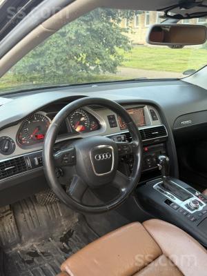 Melns Audi A6 2006 Rīga, ar dzinēja tilpumu 3.00 L un nobraukumu 334 tūkst. km par 3700 €, foto 9 vietnē AUTOMOTO.COM.LV