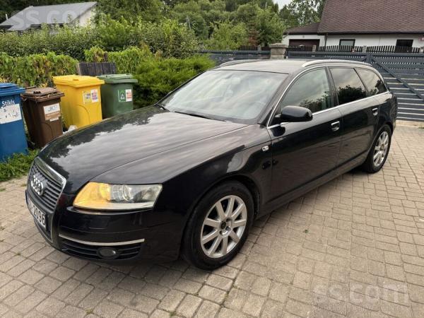 Black Audi A6 2006 in Jelgava, with an engine capacity of 2.70 L and mileage of 337 thousand km for 2390 €, photo 7 on AUTOMOTO.COM.LV
