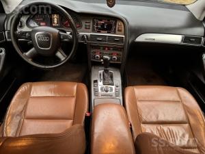 Black Audi A6 2006 in Jelgava, with an engine capacity of 2.70 L and mileage of 337 thousand km for 2390 €, photo 8 on AUTOMOTO.COM.LV