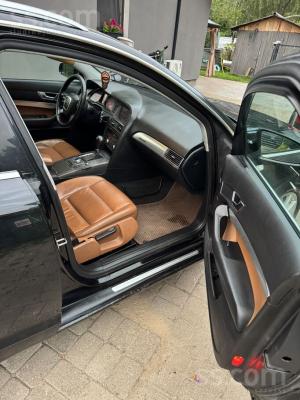 Black Audi A6 2006 in Jelgava, with an engine capacity of 2.70 L and mileage of 337 thousand km for 2390 €, photo 10 on AUTOMOTO.COM.LV