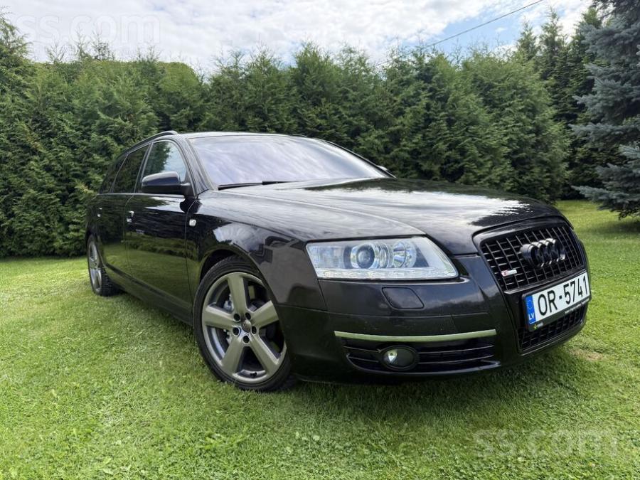 Black Audi A6 2006 in Riga, with an engine capacity of 3.00 L and mileage of 357 thousand km for 3450 €, photo 1 on AUTOMOTO.COM.LV