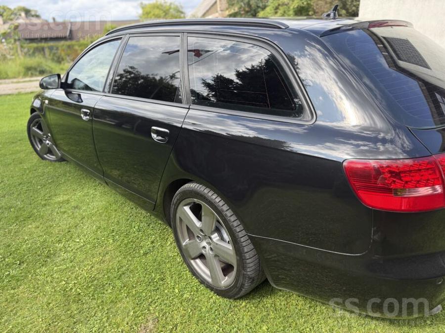 Black Audi A6 2006 in Riga, with an engine capacity of 3.00 L and mileage of 357 thousand km for 3450 €, photo 4 on AUTOMOTO.COM.LV