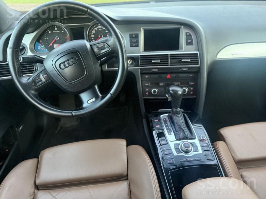 Black Audi A6 2006 in Riga, with an engine capacity of 3.00 L and mileage of 357 thousand km for 3450 €, photo 15 on AUTOMOTO.COM.LV