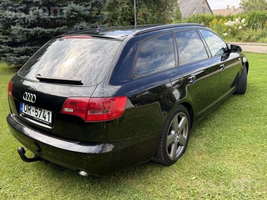 Black Audi A6 2006 in Riga, with an engine capacity of 3.00 L and mileage of 357 thousand km for 3450 €, photo 35 on AUTOMOTO.COM.LV