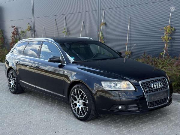 Melns Audi A6 2006 Viļņa, ar dzinēja tilpumu 2.97 L un nobraukumu 290 tūkst. km par 5500 €, foto 1 vietnē AUTOMOTO.COM.LV