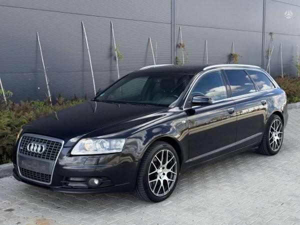 Melns Audi A6 2006 Viļņa, ar dzinēja tilpumu 2.97 L un nobraukumu 290 tūkst. km par 5500 €, foto 2 vietnē AUTOMOTO.COM.LV