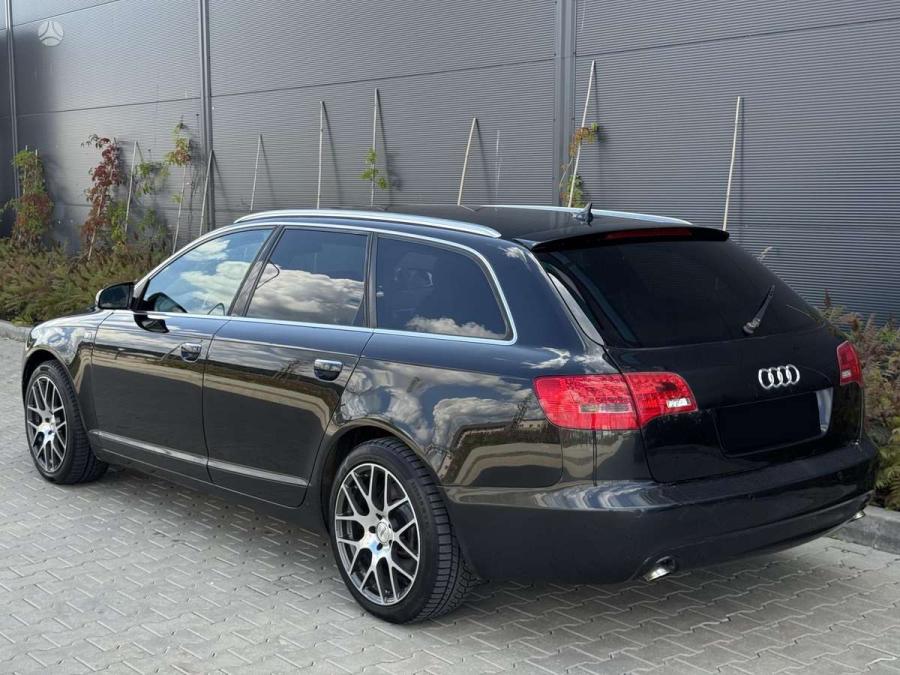 Black Audi A6 2006 in Vilnius, with an engine capacity of 2.97 L and mileage of 290 thousand km for 5500 €, photo 4 on AUTOMOTO.COM.LV