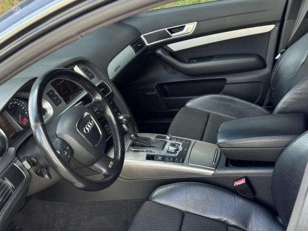Melns Audi A6 2006 Viļņa, ar dzinēja tilpumu 2.97 L un nobraukumu 290 tūkst. km par 5500 €, foto 5 vietnē AUTOMOTO.COM.LV