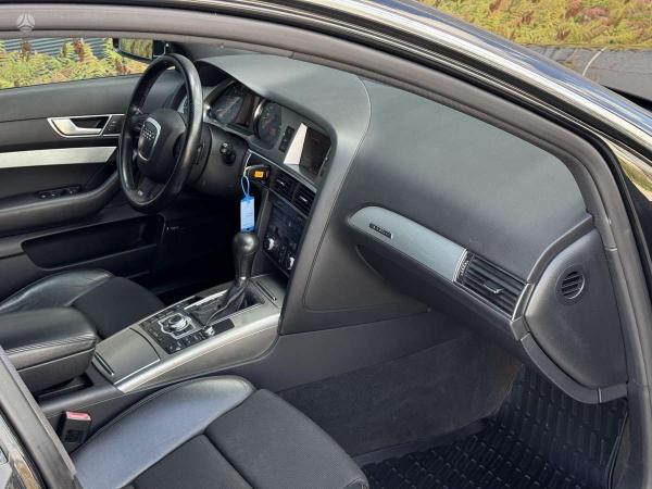 Melns Audi A6 2006 Viļņa, ar dzinēja tilpumu 2.97 L un nobraukumu 290 tūkst. km par 5500 €, foto 8 vietnē AUTOMOTO.COM.LV