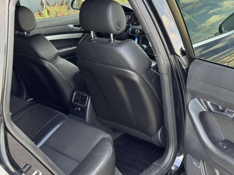 Black Audi A6 2006 in Vilnius, with an engine capacity of 2.97 L and mileage of 290 thousand km for 5500 €, photo 10 on AUTOMOTO.COM.LV