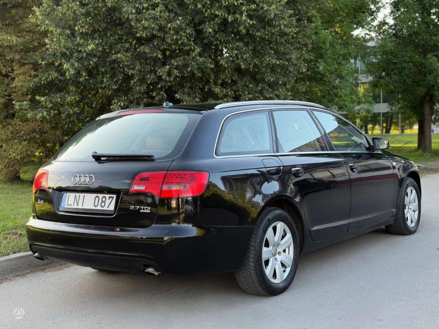 Black Audi A6 2006 in Kaunas, with an engine capacity of 2.70 L and mileage of 398 thousand km for 3000 €, photo 5 on AUTOMOTO.COM.LV