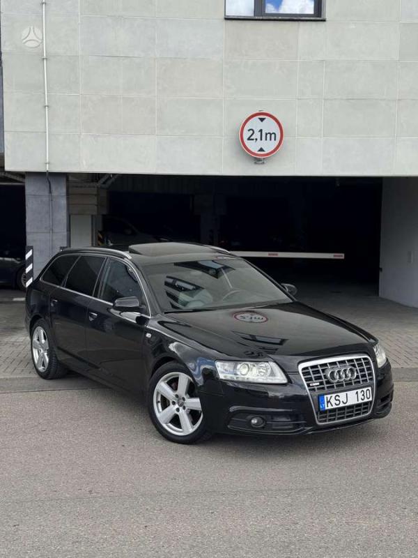 Melns Audi A6 2006 Viļņa, ar dzinēja tilpumu 2.97 L un nobraukumu 332 tūkst. km par 4000 €, foto 8 vietnē AUTOMOTO.COM.LV