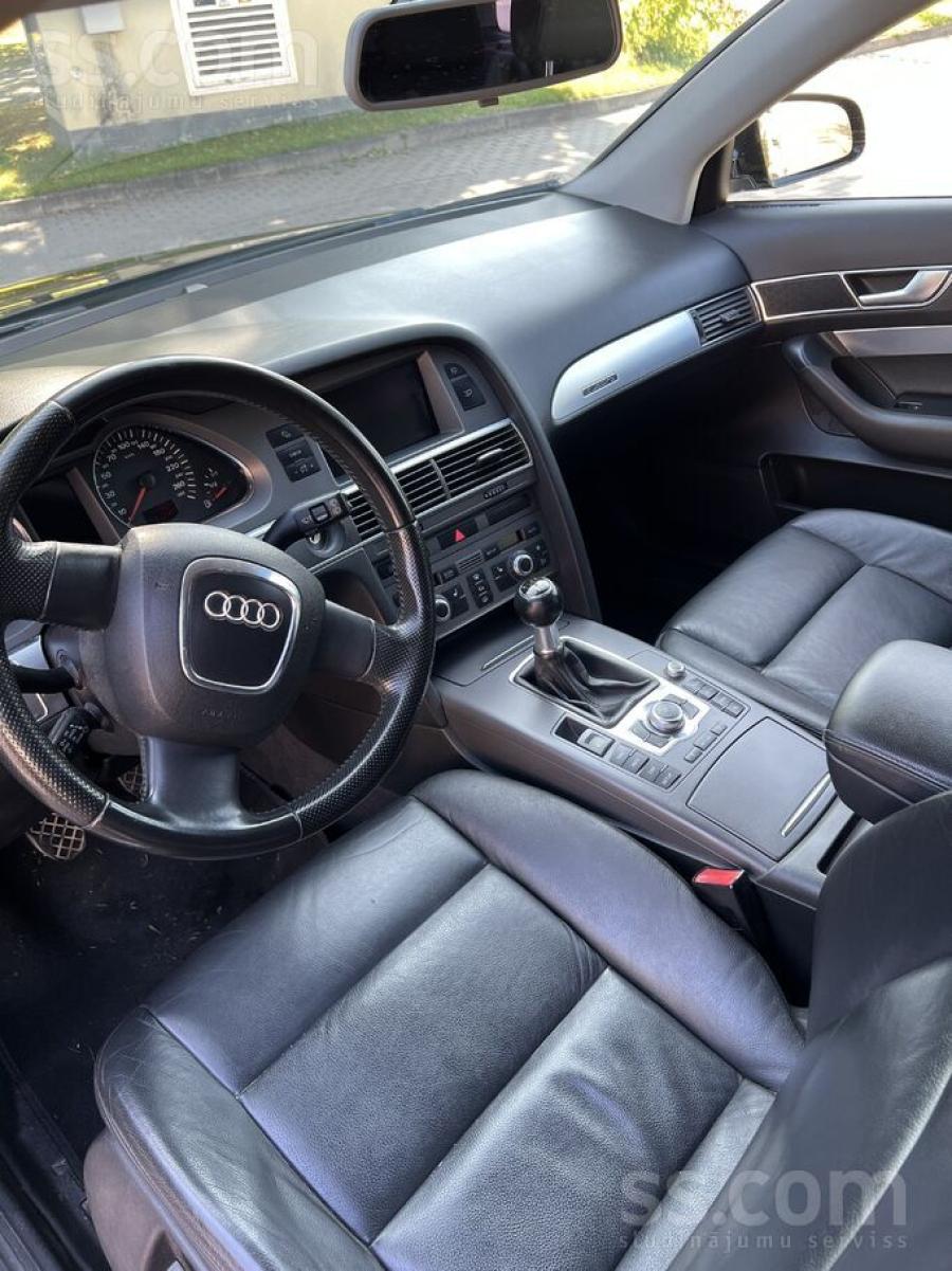 Melns Audi A6 2006 Gulbene, ar dzinēja tilpumu 3.00 L un nobraukumu 320 tūkst. km par 4200 €, foto 5 vietnē AUTOMOTO.COM.LV