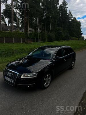 Black Audi A6 2006 in Riga, with an engine capacity of 2.70 L and mileage of 424 thousand km for 1899 €, photo 3 on AUTOMOTO.COM.LV
