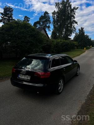 Black Audi A6 2006 in Riga, with an engine capacity of 2.70 L and mileage of 424 thousand km for 1899 €, photo 5 on AUTOMOTO.COM.LV