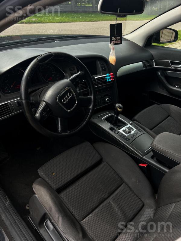 Melns Audi A6 2006 Rīga, ar dzinēja tilpumu 2.70 L un nobraukumu 424 tūkst. km par 1899 €, foto 7 vietnē AUTOMOTO.COM.LV