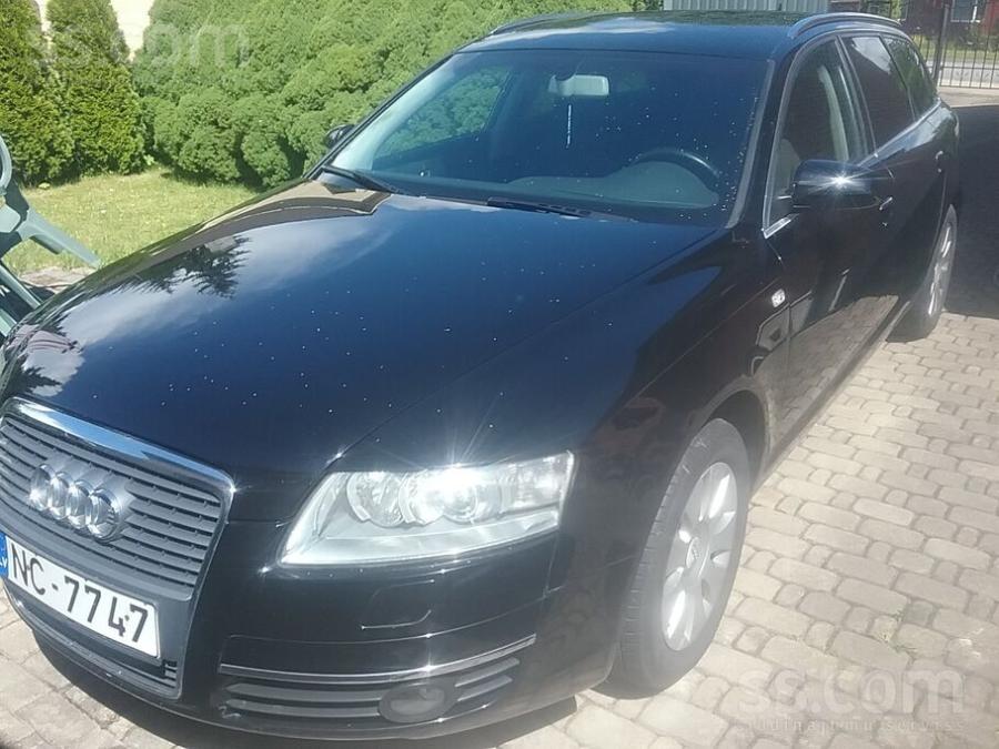 Melns Audi A6 2006 Jēkabpils, ar dzinēja tilpumu 2.00 L un nobraukumu 330 tūkst. km par 2000 €, foto 3 vietnē AUTOMOTO.COM.LV