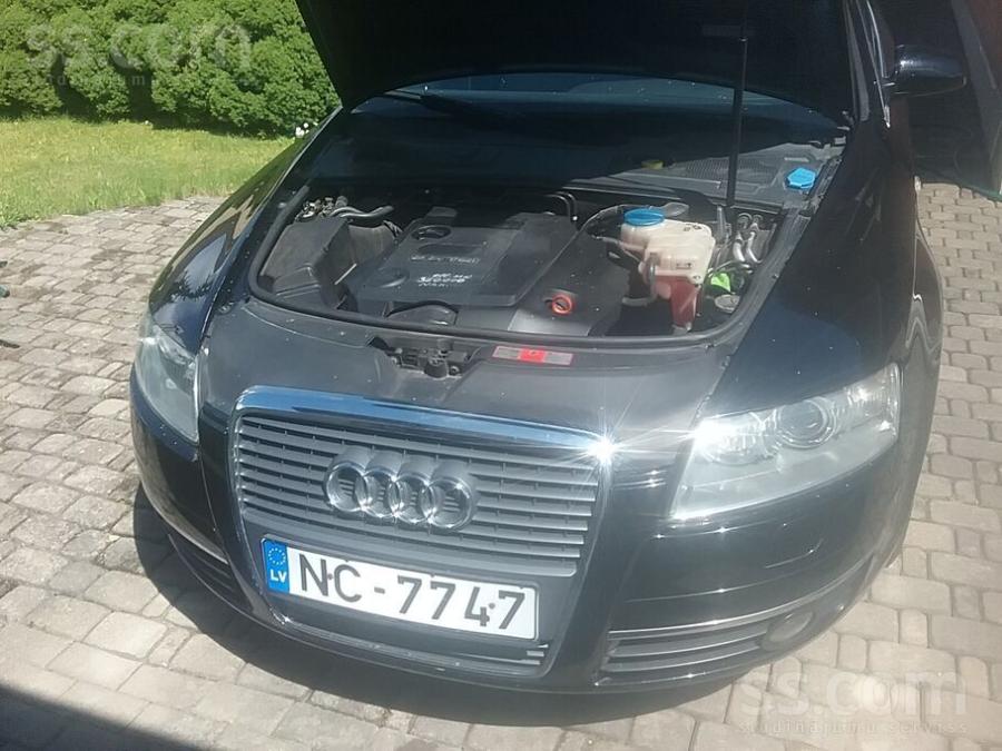 Melns Audi A6 2006 Jēkabpils, ar dzinēja tilpumu 2.00 L un nobraukumu 330 tūkst. km par 2000 €, foto 4 vietnē AUTOMOTO.COM.LV