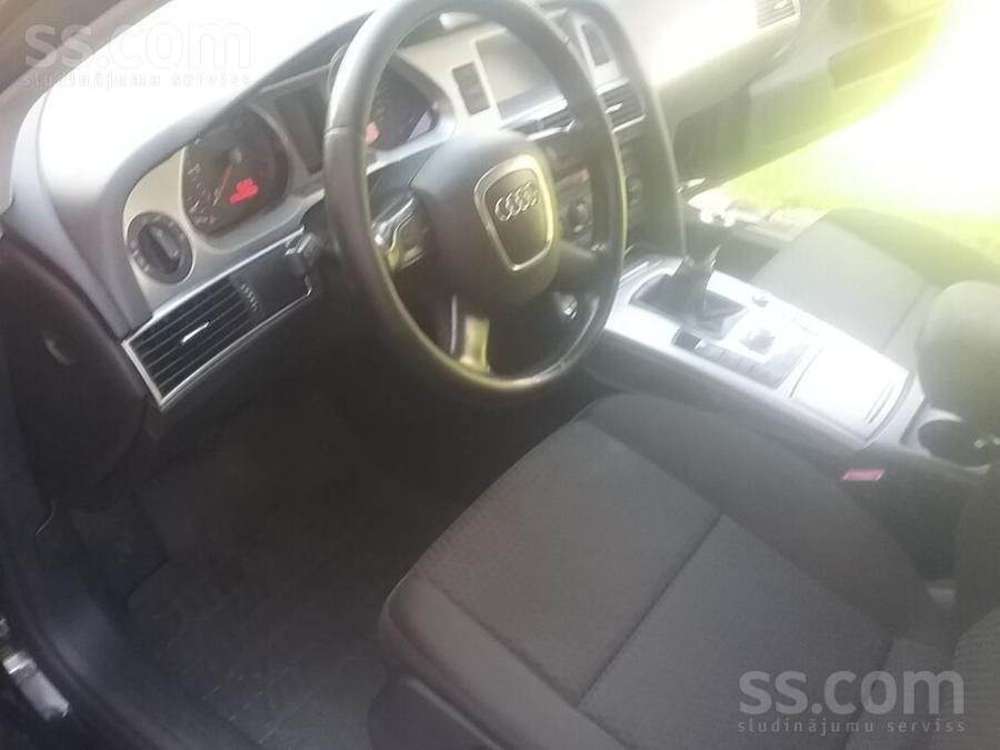 Melns Audi A6 2006 Jēkabpils, ar dzinēja tilpumu 2.00 L un nobraukumu 330 tūkst. km par 2000 €, foto 8 vietnē AUTOMOTO.COM.LV
