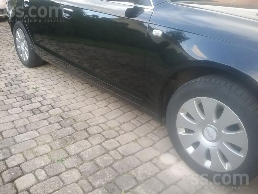Melns Audi A6 2006 Jēkabpils, ar dzinēja tilpumu 2.00 L un nobraukumu 330 tūkst. km par 2000 €, foto 14 vietnē AUTOMOTO.COM.LV